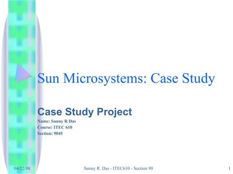 Sun Microsystemscase Studyv1 Ppt
