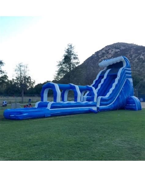 Tobog-n-de-agua-inflable-castillo-hinchable-con-piscina-gran-oferta ...