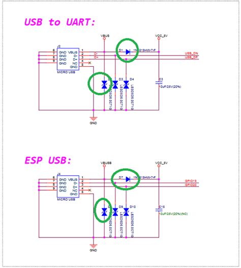 Esp32 Circuit Protection With Multiple USB Ports Electrical Engineering Stack Exchange