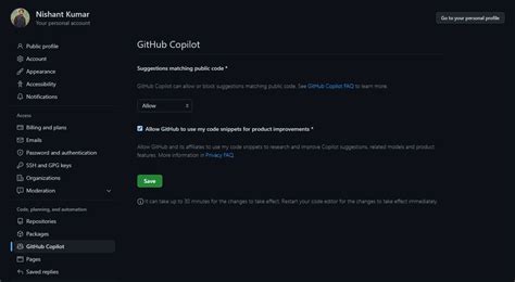 如何在 vs code 中使用 github copilot
