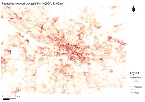 Inferred Bicycle And Pedestrian Flows Using Sdna Urban Data Cyclist