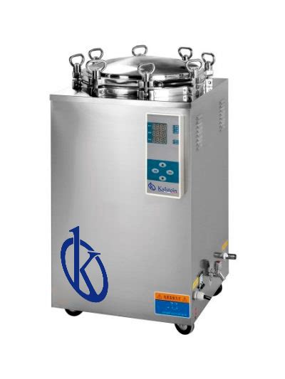 Autoclave vertical de vapor a presión con pantalla digital YR05676