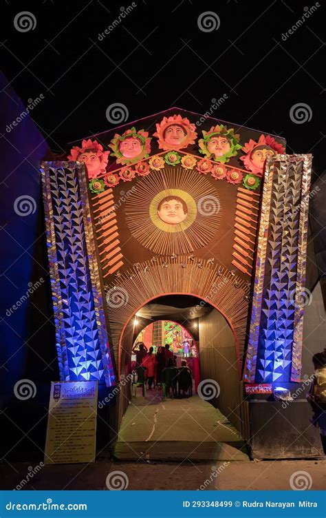 Howrah West Bengal India 3rd October 2022 Devotees Visiting