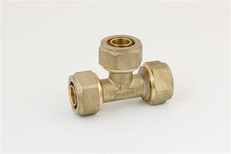 Wholesale Brass Pex Pipe Fittings Brass Tee With Oring China Pipe
