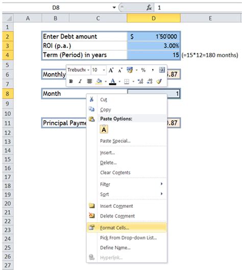excelmadeeasy protect only limited part of the sheet with password in