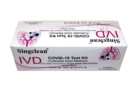 Antigen Schnelltests Singclean Medical Products Hangzhou