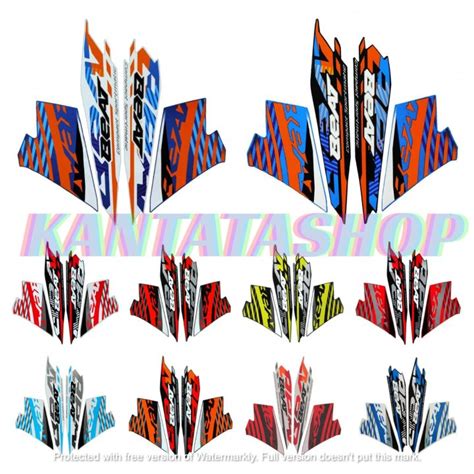 Stiker Striping Lis Les Body Motor Honda Beat Fi 2021 Cbs And Striping