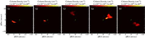 Figure C1 Column Density Maps For Each Dendrogram Structure The