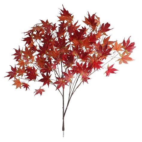 Mini Maple Tree Branches 120cm Red Set Of 30 Apac