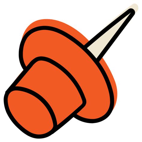 Office Pin Pushpin Sharp Business And Finance Icons