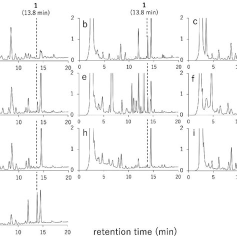 Separation Procedure For Crude Drug Extracts And Hplc Chromatograms Of