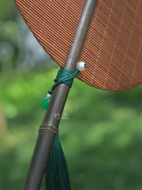 中式复古竹编芭蕉大漆麈尾团扇网红古典竹制手工扇蒲扇青蓖扇腰扇 阿里巴巴