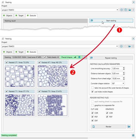 Nesting Plugin For Coreldraw From Reproscripts Imposition Library