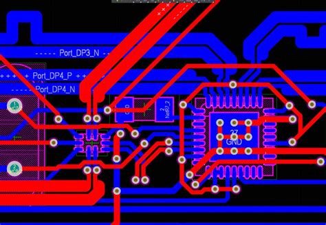 First Attempt At USB Differential Pair Routing On A Layer Board Acceptable