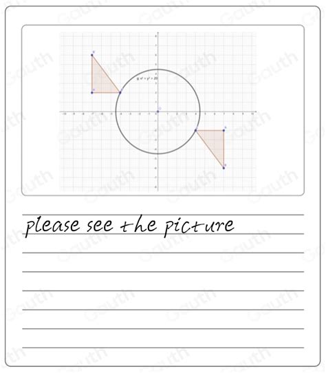 Solved Follow The Guided Instructions Below To Rotate The Figure 180° Clockwise About The