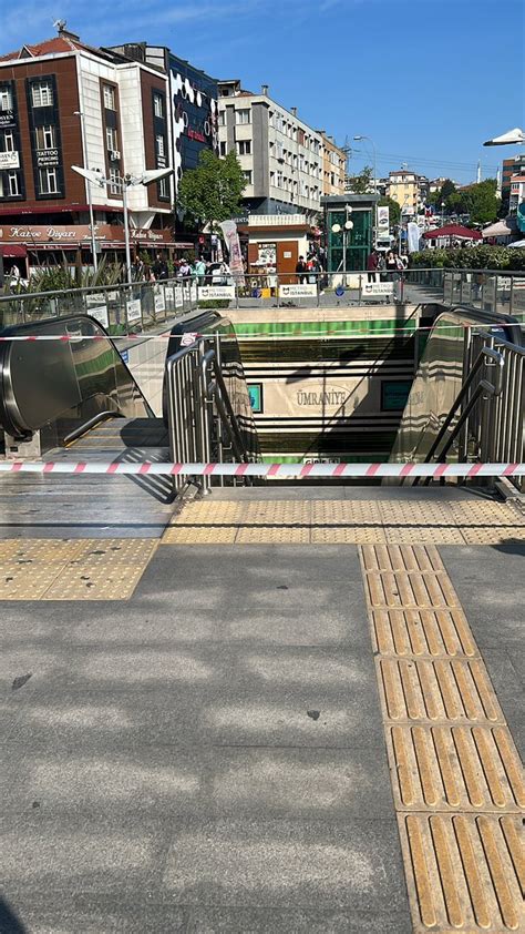 TRHaber on Twitter İstanbulda Üsküdar Çekmeköy metro hattı arıza yaptı O hat üzerindeki