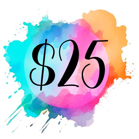 25 Donation Creative Outlets