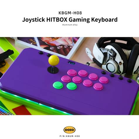 Joystick Hitbox Gaming Keyboard Kbgm H08
