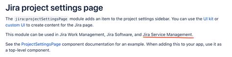 Jsm How To Add A Page In Project Settings Using Forge Forge The Atlassian Developer Community