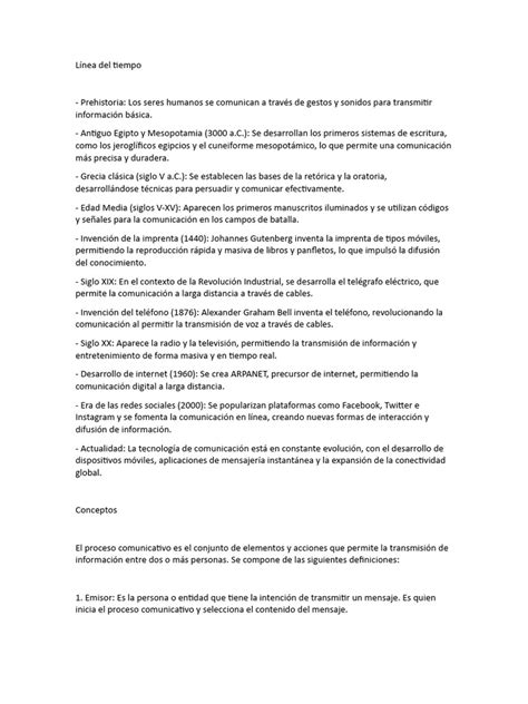Proceso Comunicativo Descargar Gratis Pdf Comunicación Tecnología