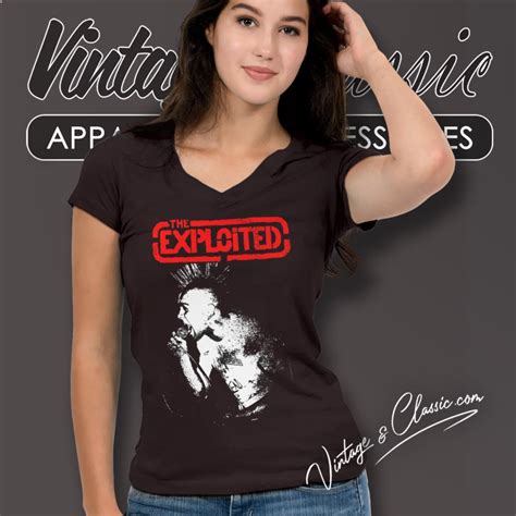 The Exploited Wattie Shirt Vintagenclassic Tee