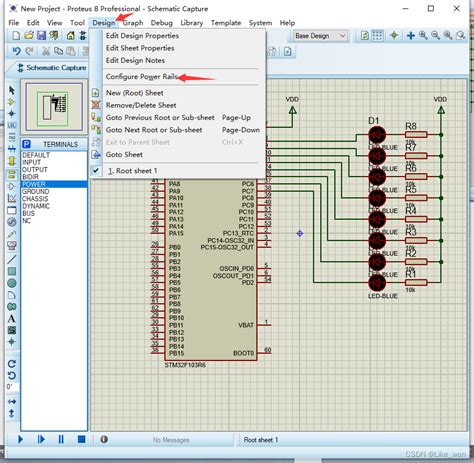 Proteus与keil联调 Arm Stm32流水灯proteus32联调 Csdn博客