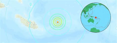 Strong And Shallow M Earthquake Hits Solomon Islands The Watchers
