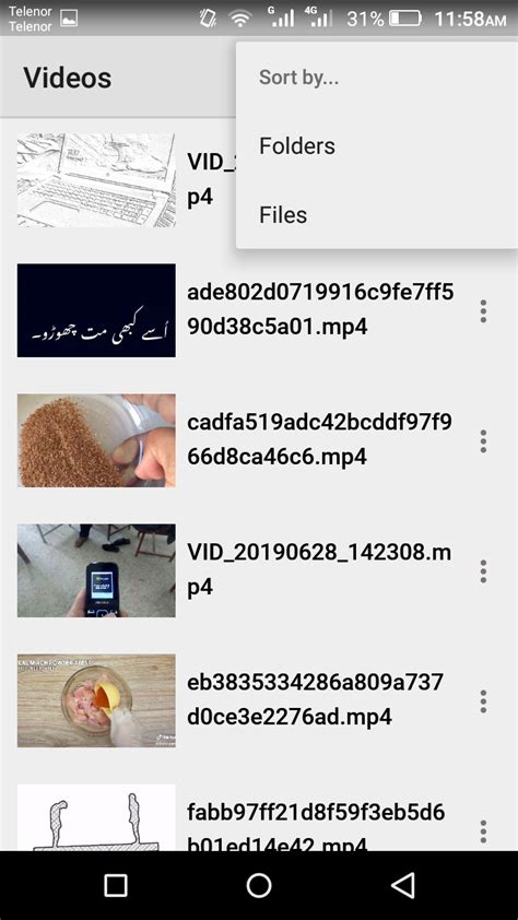 java how to arrange list of mp4 files in folders stack overflow