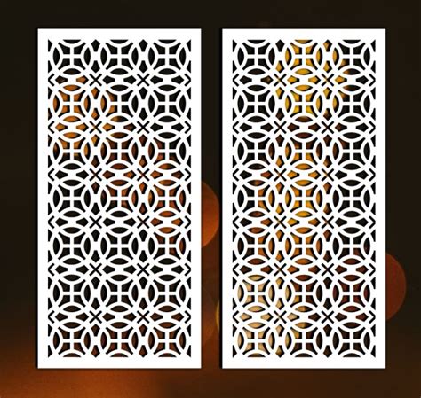 Design Pattern Panel Screen 3d Model Vector Files