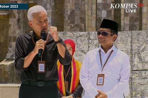 Foto Profil Dan Rekam Jejak Mahfud Md Cawapres Ganjar Pranowo Di