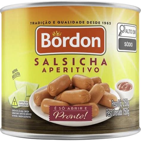 Comprar Salsicha Bordon Aperitivo 150g R 5 55 Facily