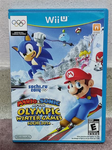 Mario And Sonic At The Olympic Games Nintendo Wii U Video Gaming