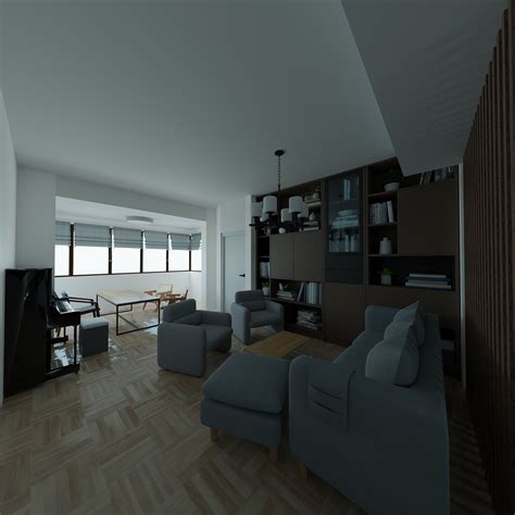 Recently I Did A Rendering Exercise In A Living Space Finished Projects Blender Artists