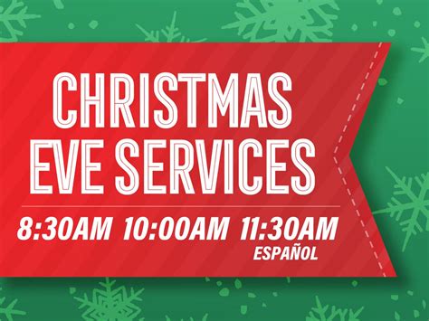 Crossroads Church Christmas Eve Services 24 Dec 2023