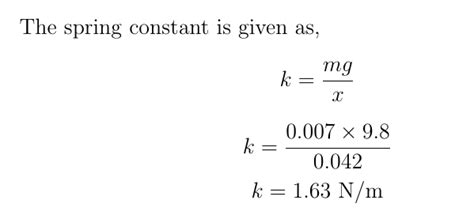 Answered A Spring Stretches 42 Cm When A 7 G Object Is Hung From It