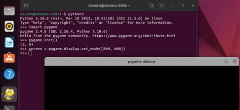 Pygame Installation On Ubuntu Or Linux Linuxshout