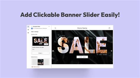Cs Clickable Banner Slideshow Add Clickable Image Banner Slider Easily Shopify App Store