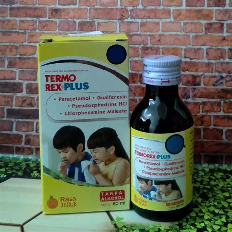 Jual Termorex Plus Sirup 60 Ml Shopee Indonesia