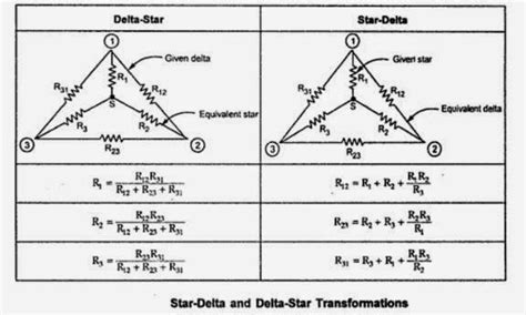 Star Delta Transformer Formula
