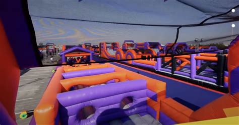 Qatar Sets Guinness World Record For Longest Inflatable Obstacle Course Doha News Qatar