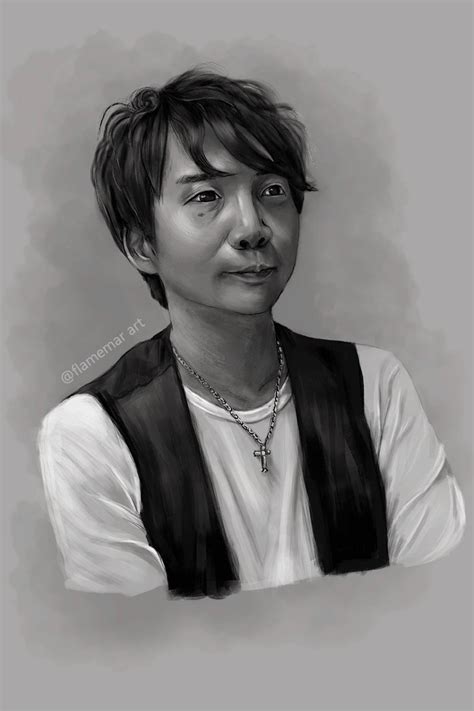 Portrait Junichi Suwabe By Flamemar On Deviantart