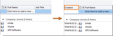 How To Sort Contacts By Date Created Or Added In Outlook