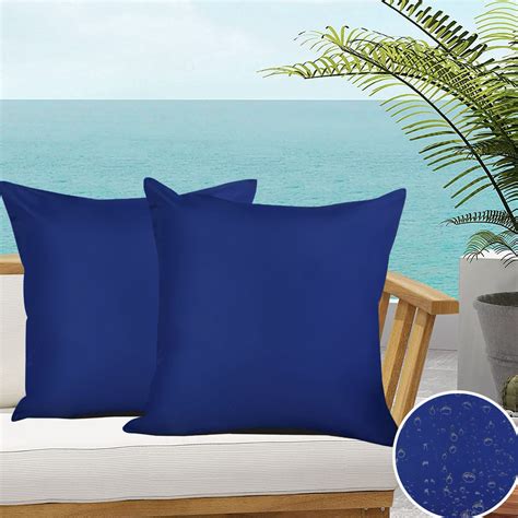 Wofedyo Throw Pillow Covers Outdoor Waterproof Throw Pillow Covers