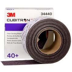 M Cubitron II Hookit Clean Sanding Sheet Roll Grade Mm X M Rolls Per