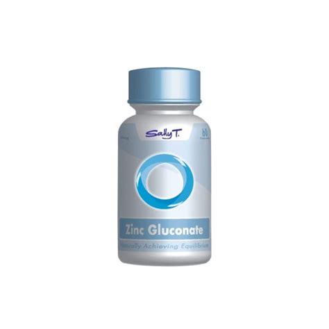 Sally T Zinc Gluconate Supplement 50mg 60 Capsules