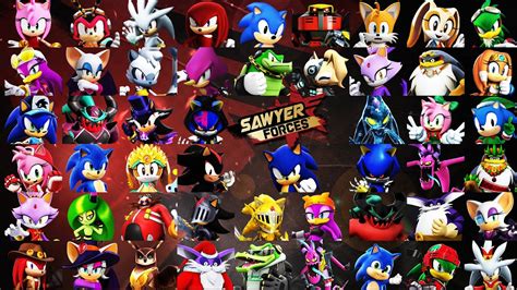 Sonic Forces Speed Battle All 51 Characters Gameplay YouTube