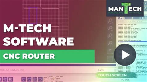 M Tech Cnc Router Software Mantech Machinery Uk