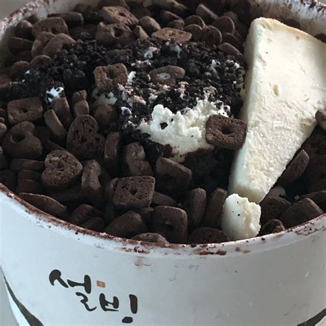 먹계 On Twitter [설빙] 초코브라우니 설빙 미쯔초코 설빙