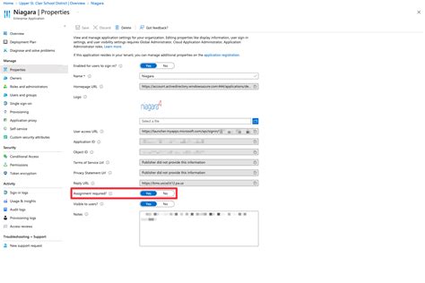 Azure Saml Sso Setup With Niagara Help Desk