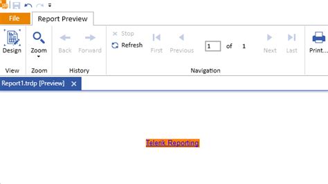 Getting Started With The HtmlTextBox Report Item Telerik Reporting